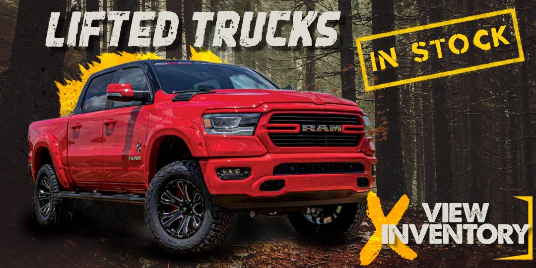 2022 Dodge Ram Lifted Red